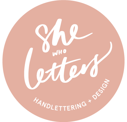 She Who Letters – She Who Letters | Handlettering + Design